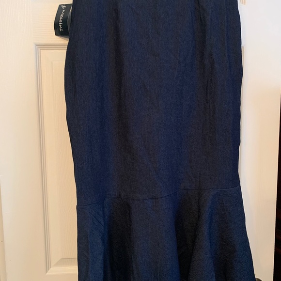 Messini | Skirts | Dark Denim Mermaid Skirt | Poshmark